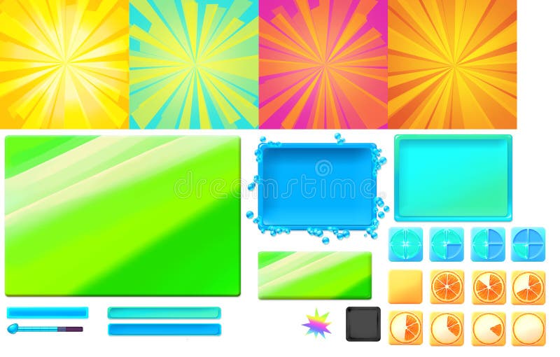 Mobile Game Ui Similar Abstract Background Assets Mobile Game ...