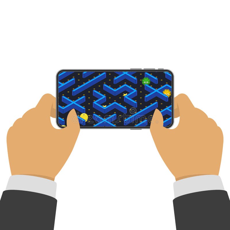 Mobile Communication Gaming Flat Illustration Stock Illustrations – 933 ...