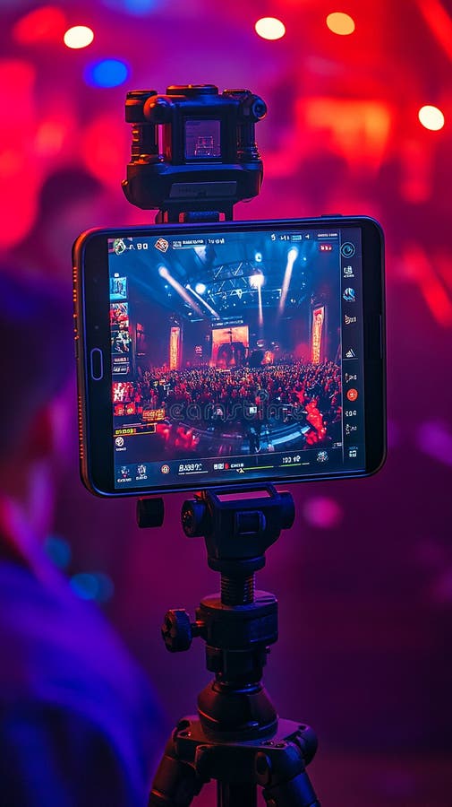 A Mobile Gaming Setup with a Phone Mounted on a Controller, Ready for ...