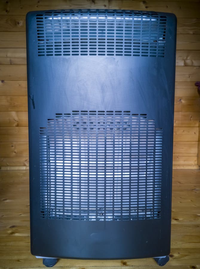 Mobile Gas Heater with Bottle for Camping Stock Photo - Image of home ...