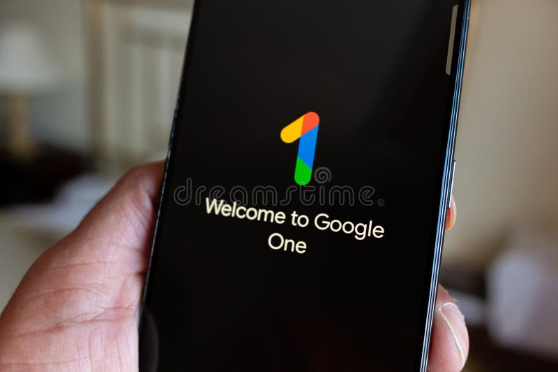 Mobile with Google Phone App on the Screen Editorial Stock Photo ...