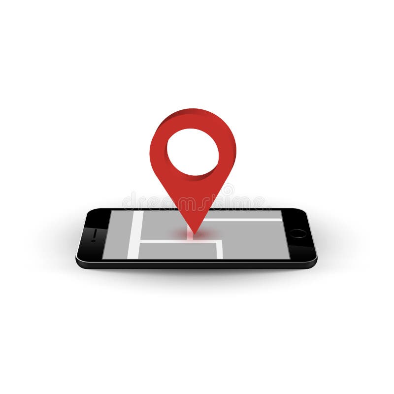 GPS Map Navigator Concept. Street Maps and Directions Stock Vector ...