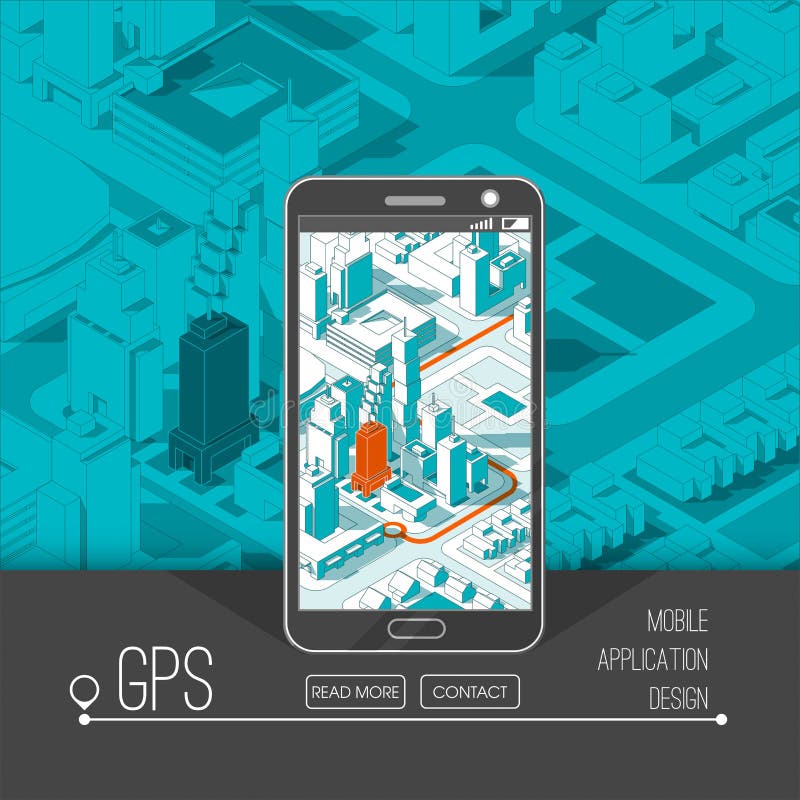 Mobile Gps and Tracking Concept. Location Track App on Touchscreen ... Mobile Gps and Tracking Concept. Location Track App on Touchscreen ...