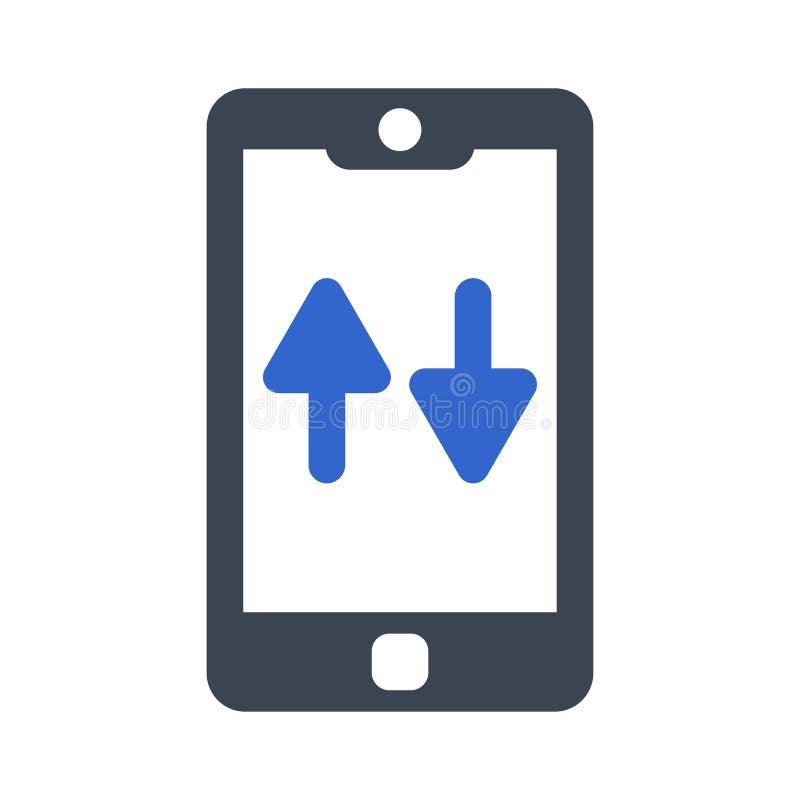 Mobile help icon stock vector. Illustration of internet - 212679484