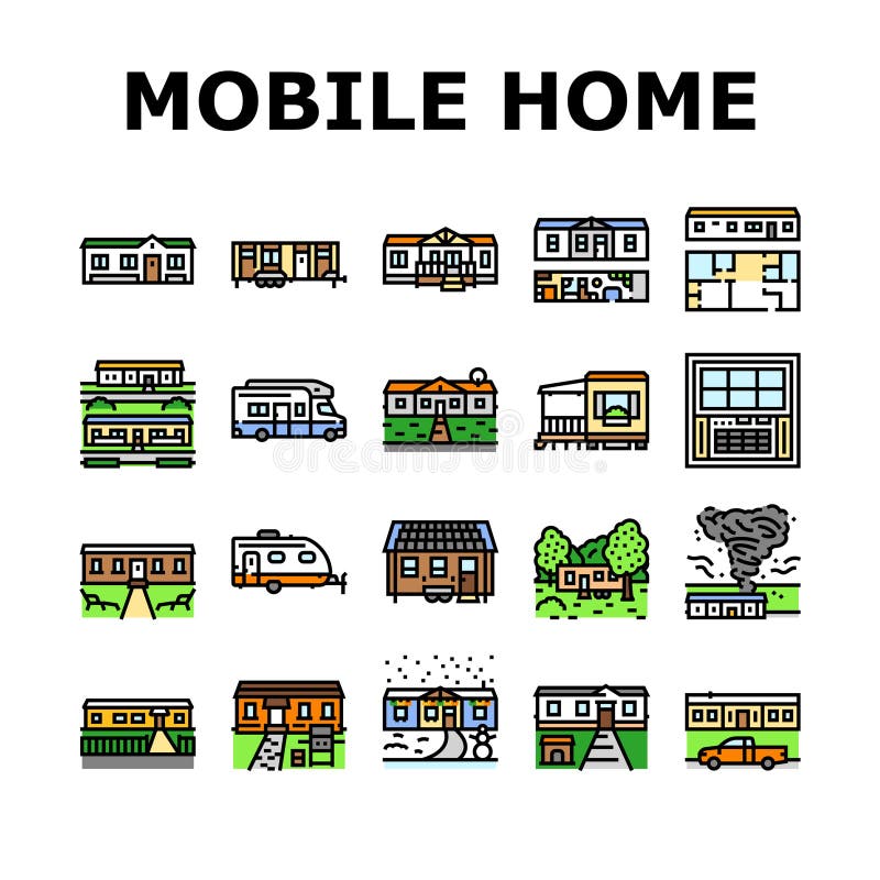 Camper Icons Stock Illustrations – 3,095 Camper Icons Stock ...