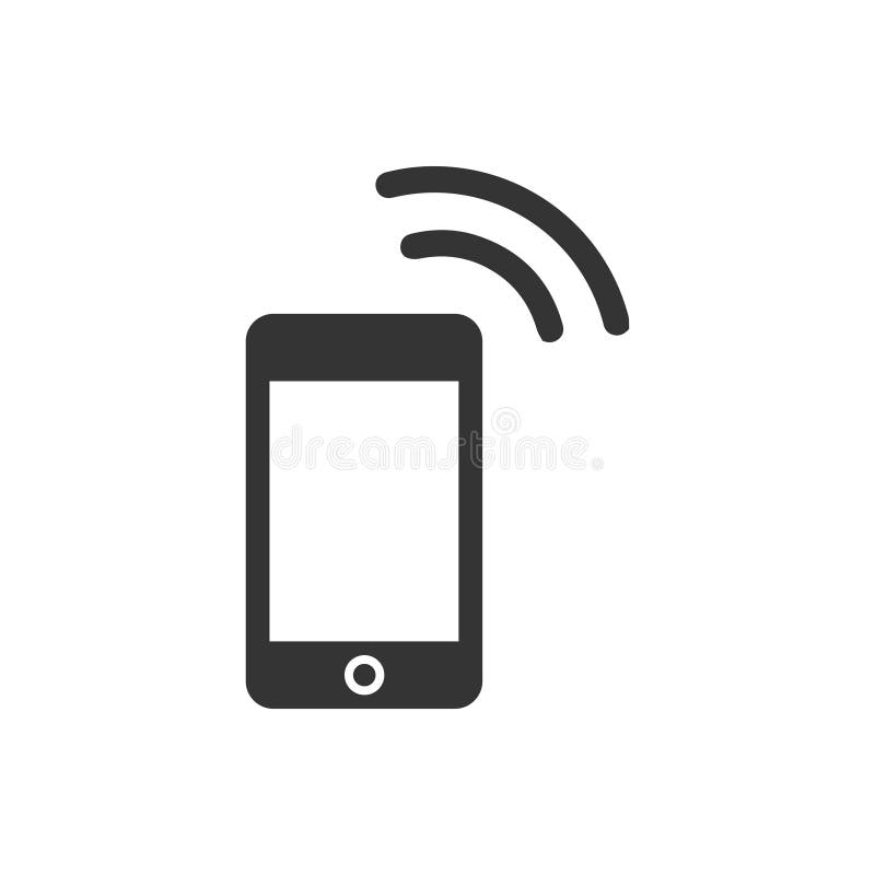 Mobile hotspot icon stock vector. Illustration of internet - 129166505