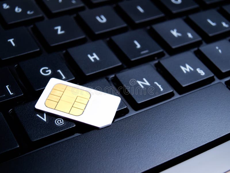 Wireless Internet Access and Mobile Communication Stock Image - Image ...