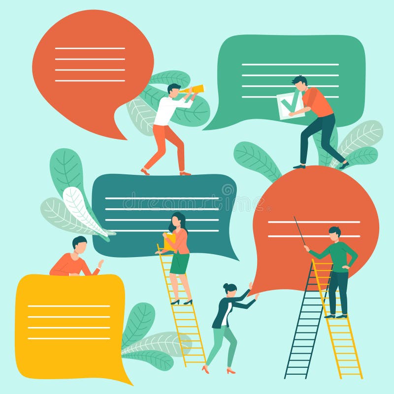 Mobile Internet Communication, Social Media Chatting, Instant Messaging ...