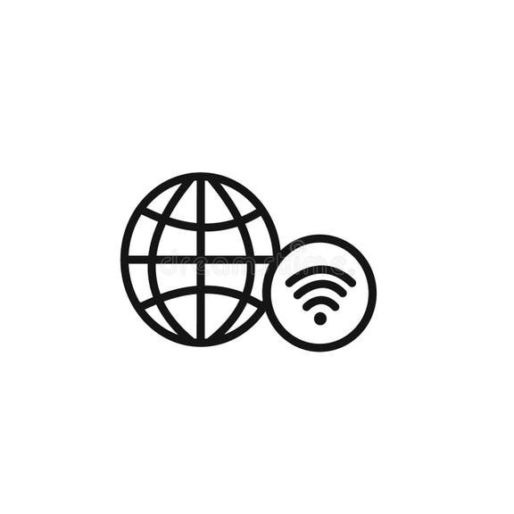 Mobile Internet Icon Vector Set Collection for Web Stock Vector ...