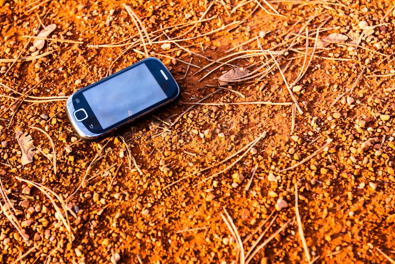 Mobile on jogging track. stock image. Image of exercise - 37236927