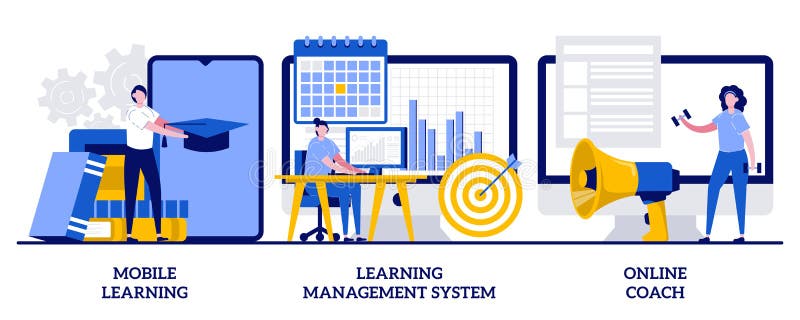 Learning Management System Cartoon Stock Illustrations – 228 Learning ...