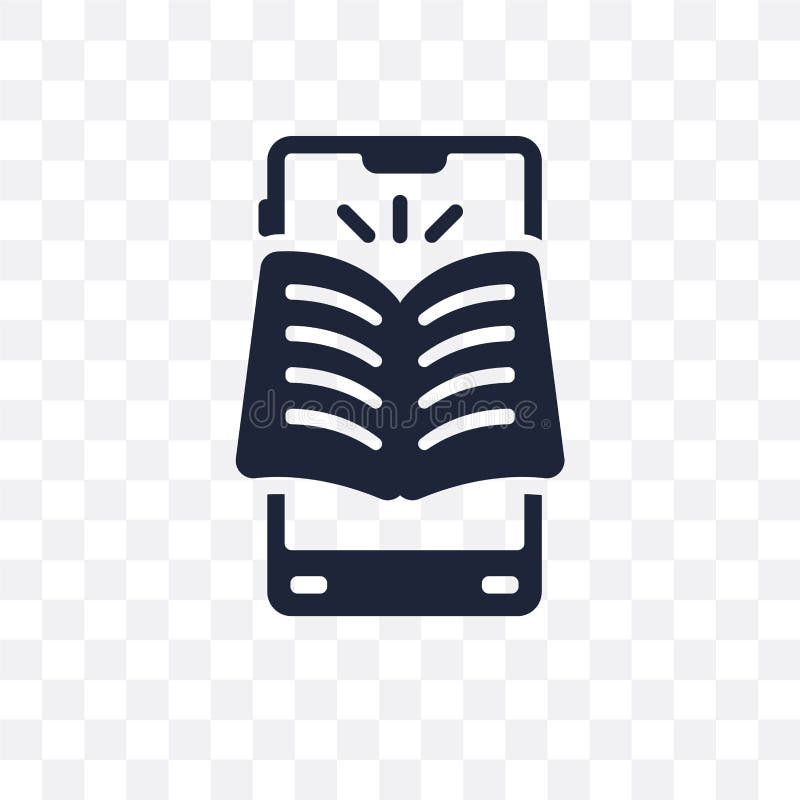Mobile Learning Transparent Icon. Mobile Learning Symbol Design Stock ...