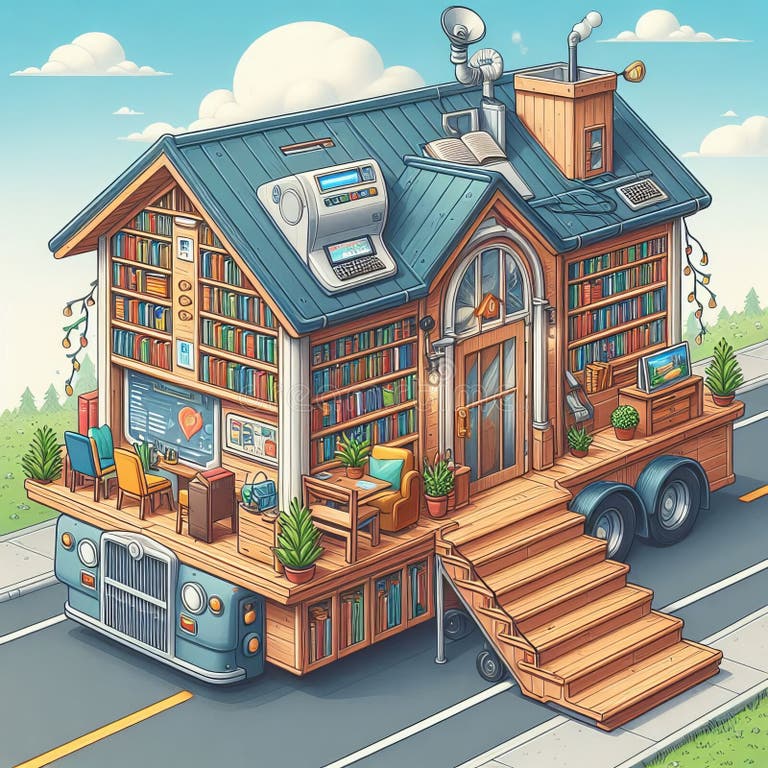 Library Wheels Stock Illustrations – 173 Library Wheels Stock ...