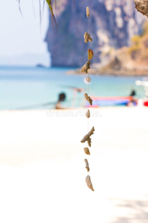 Mobile from variety shells stock photo. Image of seashells - 39300946