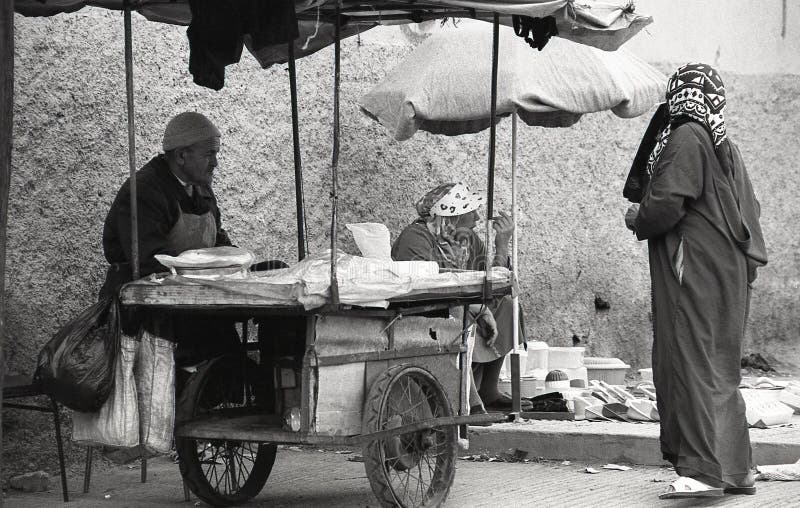 Mobile market editorial photography. Image of stand, monochrome - 24635147