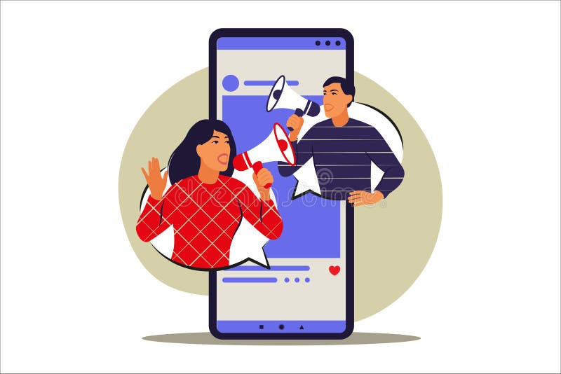 Mobile Marketing Concept. E-commerce, Internet Advertising, Promotion ...