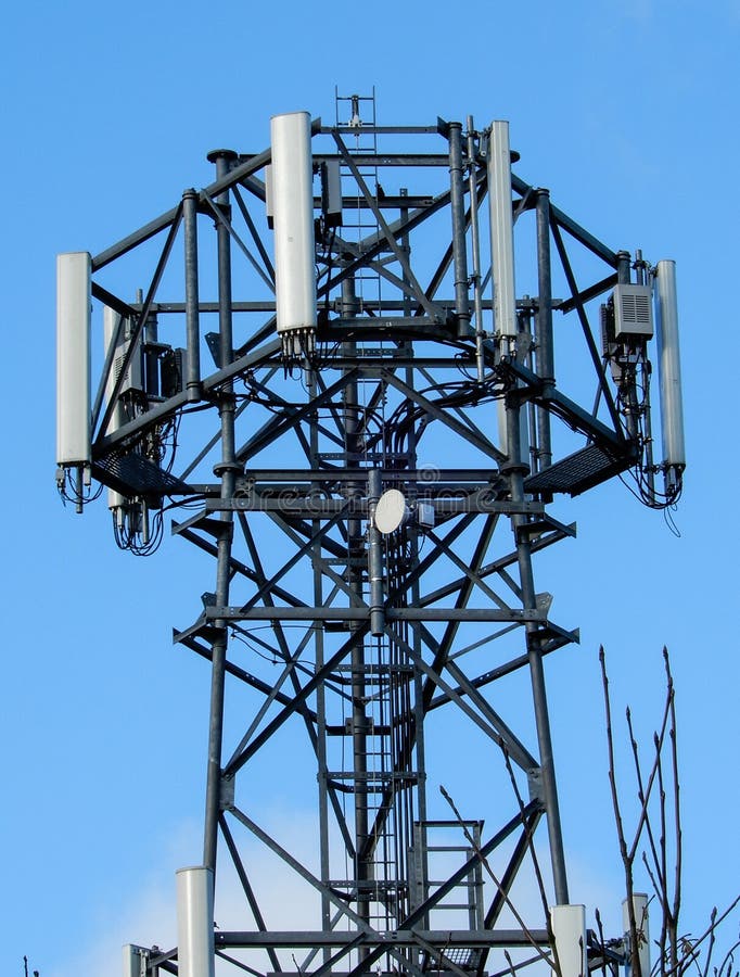 Mobile mast stock photo. Image of cell, aerial, communication - 18850528
