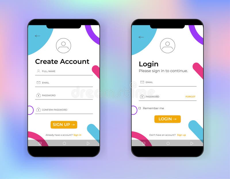Gradient Phones Stock Illustrations – 861 Gradient Phones Stock ...