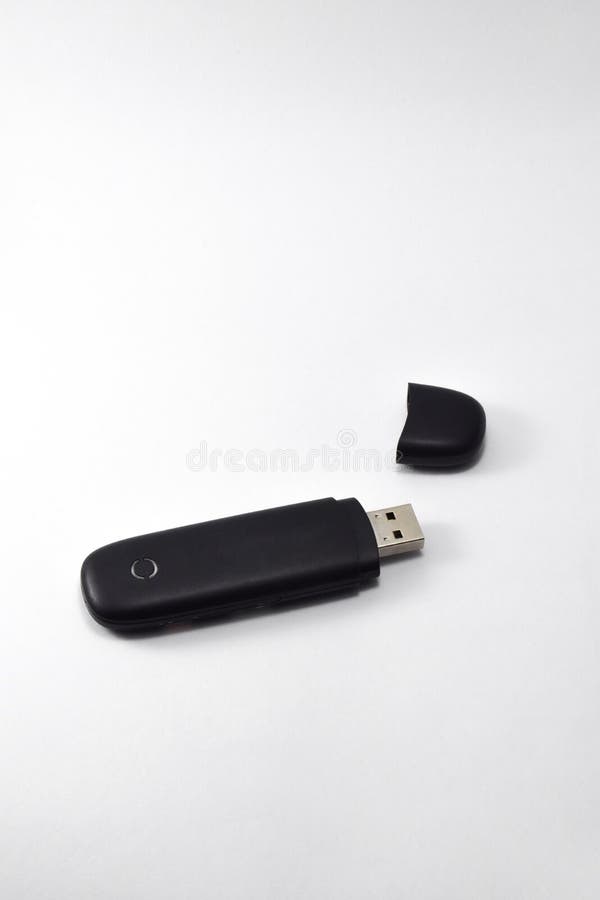 Flash Drive and NAND Component. Inside Usb Structure Stock Image ...