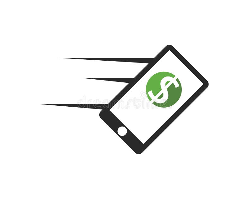 Mobile money logo vector stock vector. Illustration of isolated - 121022539