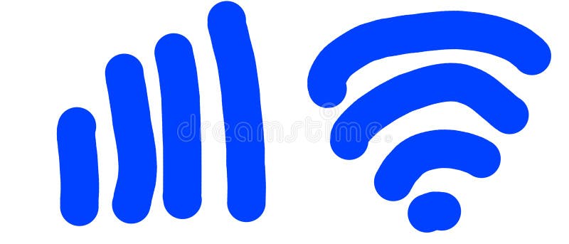 Mobile Network and Wifi Signal Strength Increasing, from Zero To ...