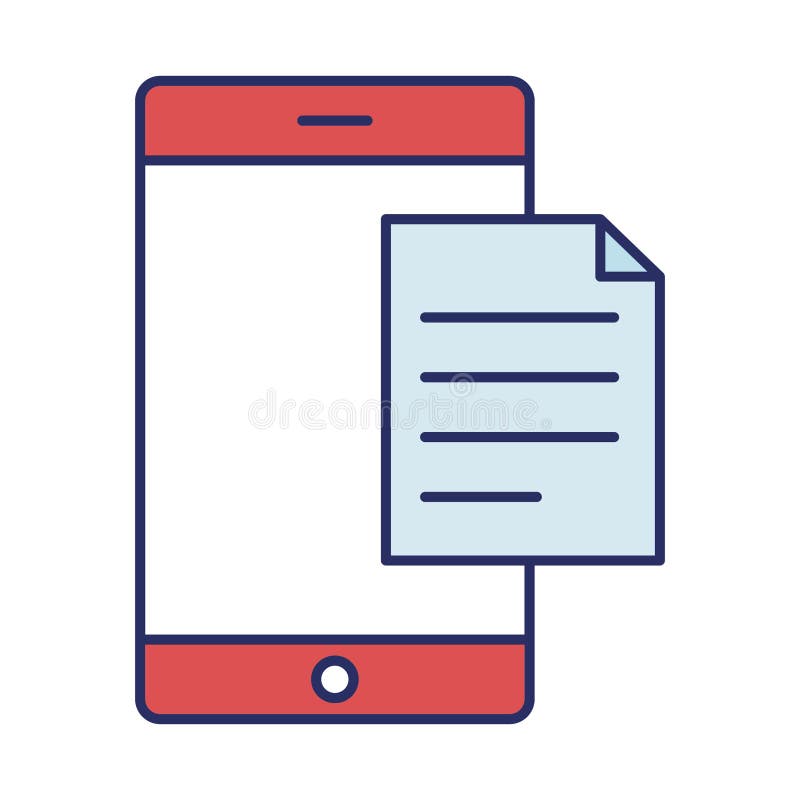 Mobile Note Vector Icon Which Can Easily Modify or Edit Stock Vector ...