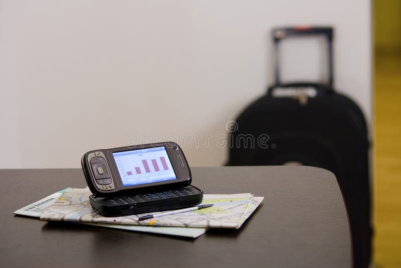 Mobile Office stock image. Image of personal, timetable - 3701677