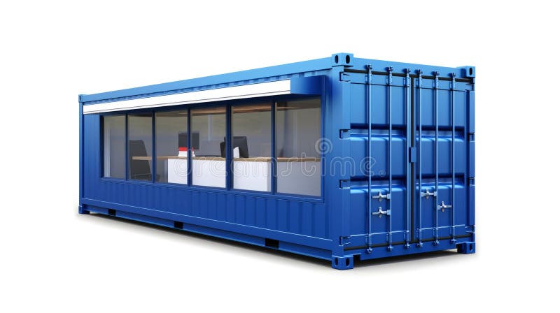 Mobile Office Buildings or Container Site Office for Construction Site ...