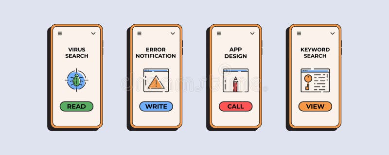 Mobile Optimization App. New Media Examples Onboarding Mobile App Page ...