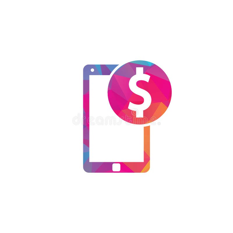 Mobile Pay Logo Template Design. Stock Vector - Illustration of ...