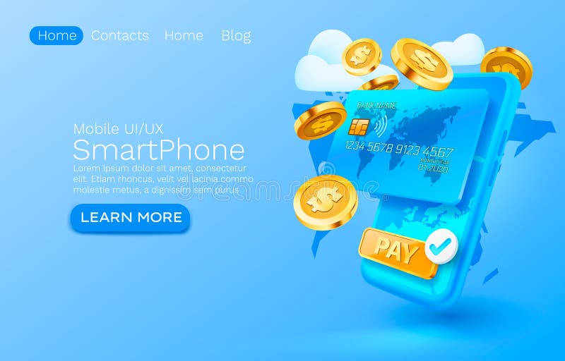 Mobile Financial Service, Smartphone Mobile Graph, Technology Mobile ...