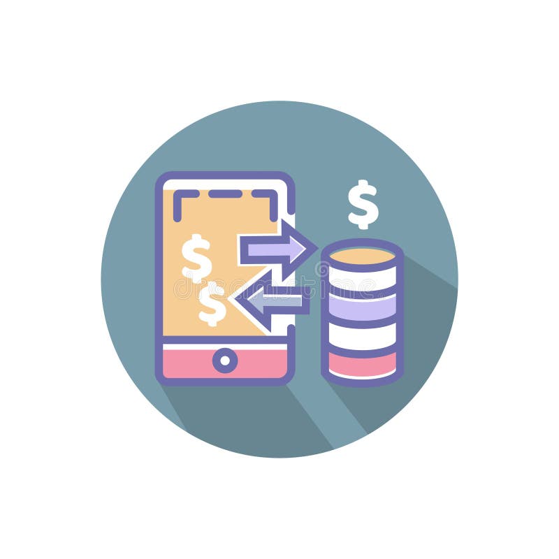 Mobile Payment Icon. Mobile Payment Vector Perfect Pixel Icon for ...