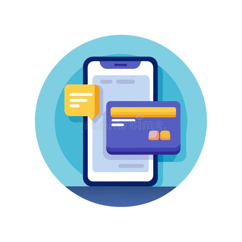 Mobile Payment and Online Transaction Concept with Smartphone and ...