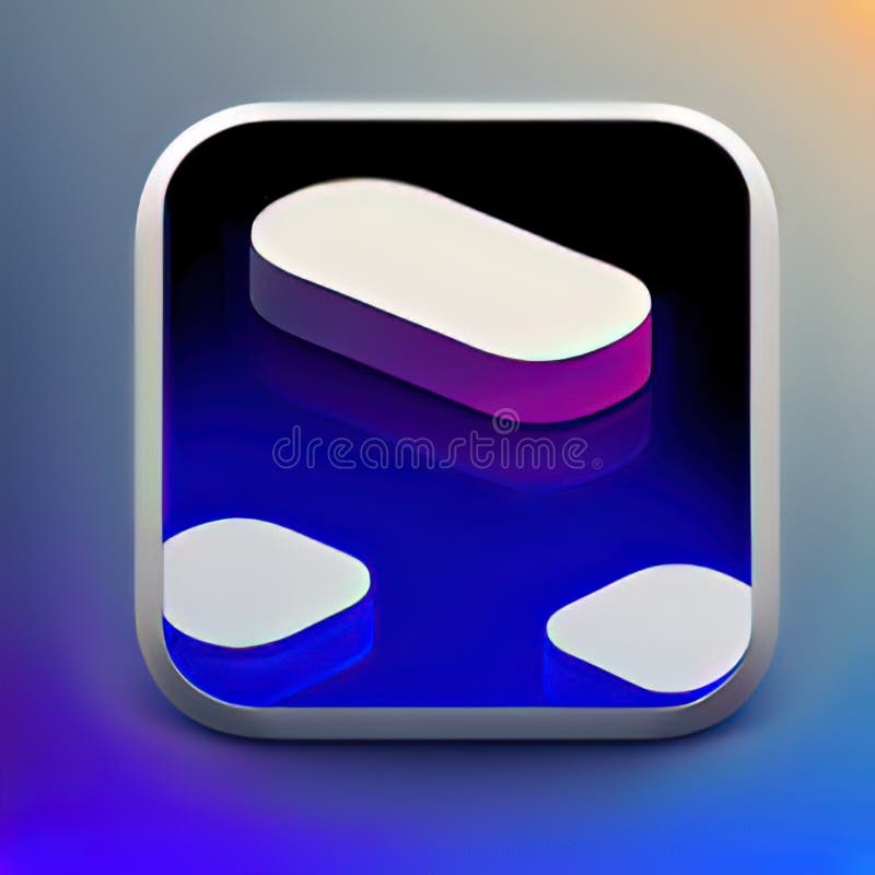 Mobile Payment Software App Icon. Generative AI. Stock Photo - Image of ...