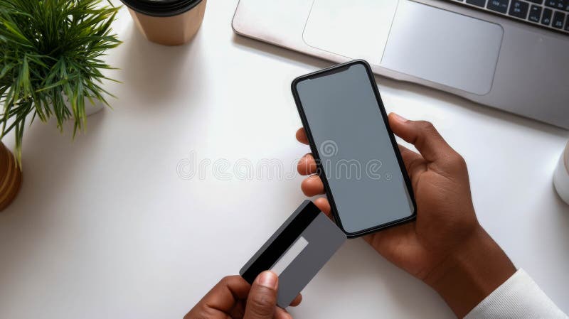 Mobile Payment Technology in Use with Smartphone and Card Reader for Digital Transactions ...