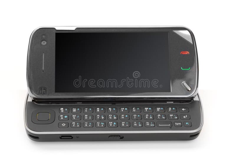 Open cell phone stock photo. Image of product, communications - 12675546