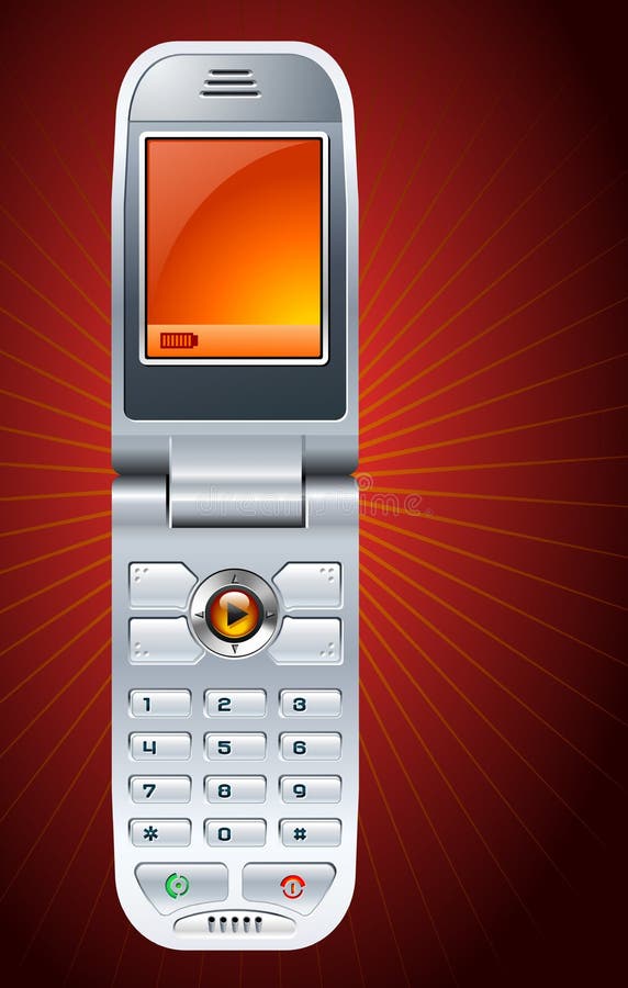 Mobile Cell Smart Phone Telecom Provider Flyer Stock Vector ...