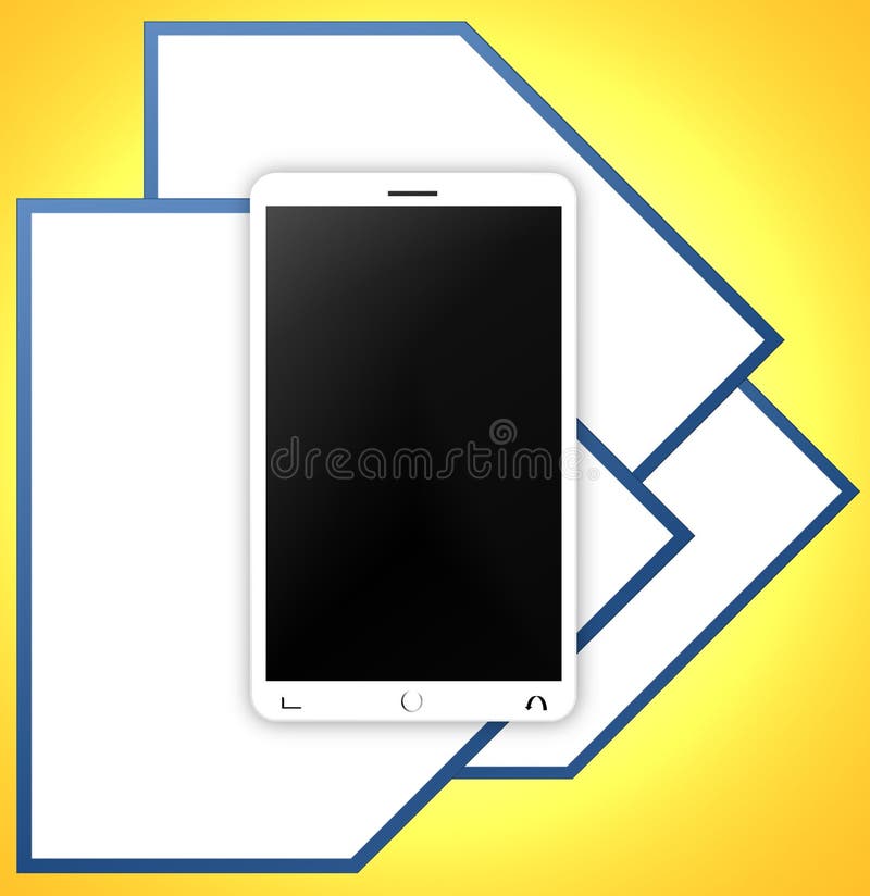 Mobile Phone stock illustration. Illustration of communication - 41316441