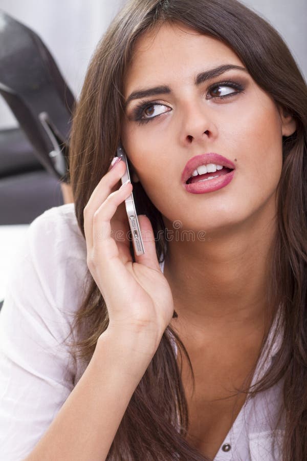 Palmtop in action stock photo. Image of caucasian, brown - 28967554