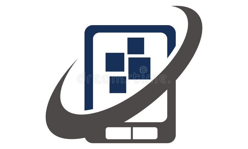 Mobile Phone App Center stock vector. Illustration of mobility - 104514355