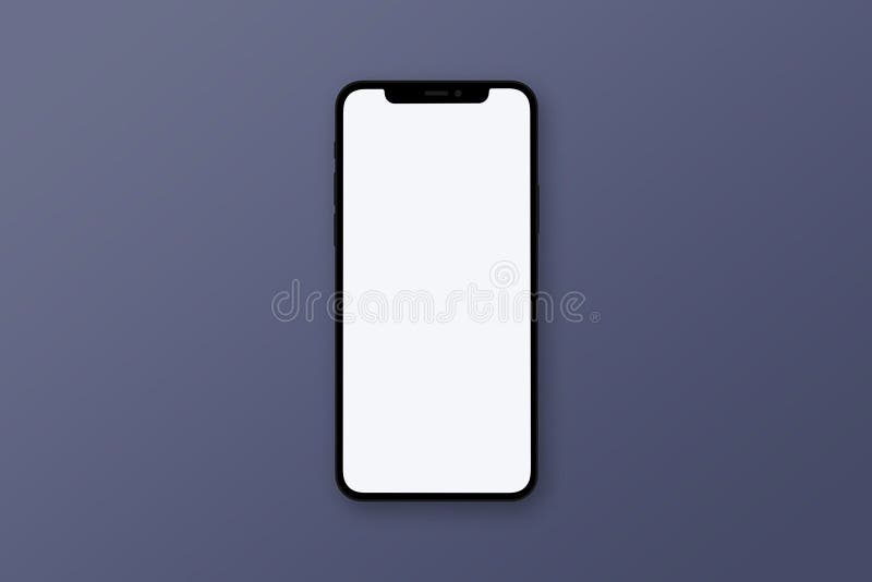 Mobile Phone Application Processing Screenshot Mockup Stock Photo ...