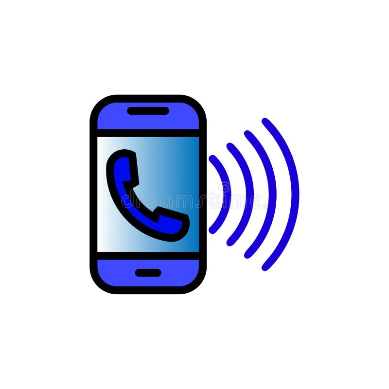 Mobile Phone Call Icon. Digital Data. Call Symbol. Vector Illustration ... Mobile Phone Call Icon. Digital Data. Call Symbol. Vector Illustration ...