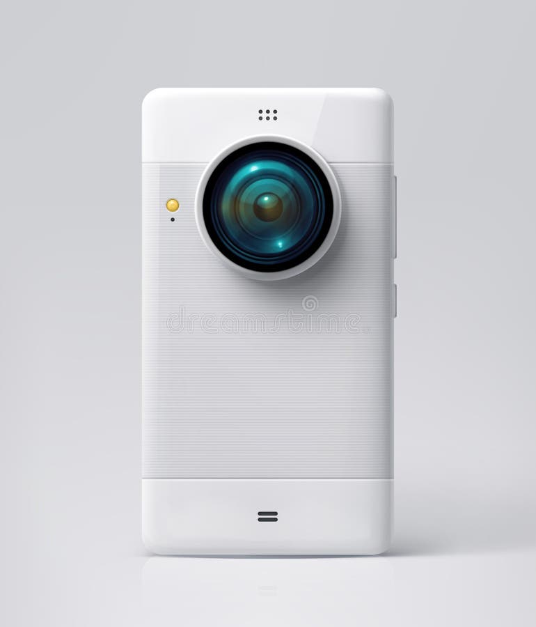 Mobile Phone Camera stock vector. Illustration of global - 55630367