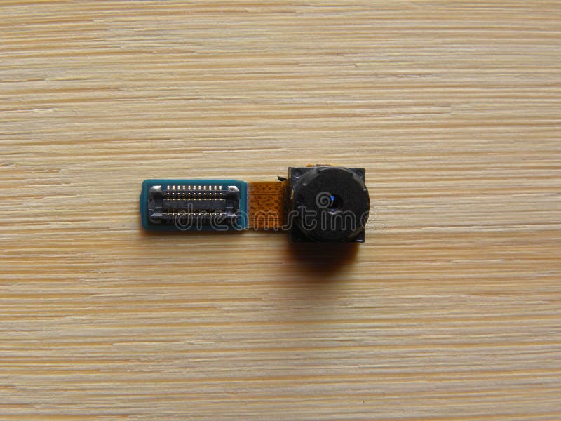 Smartphone Camera Module Component Stock Photo - Image of close, macro ...