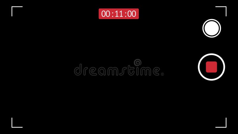 Mobile Phone Camera Viewfinder Overlay User Interface with Transparency ...