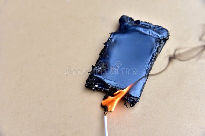 Mobile Phone Caught Fire from the Wire with Recharging from the ...