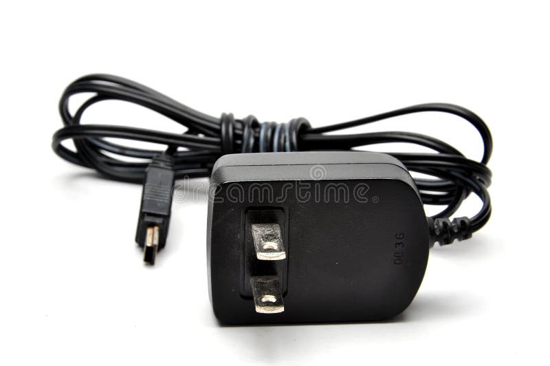 Mobile phone charger stock image. Image of charge, battery - 30296055