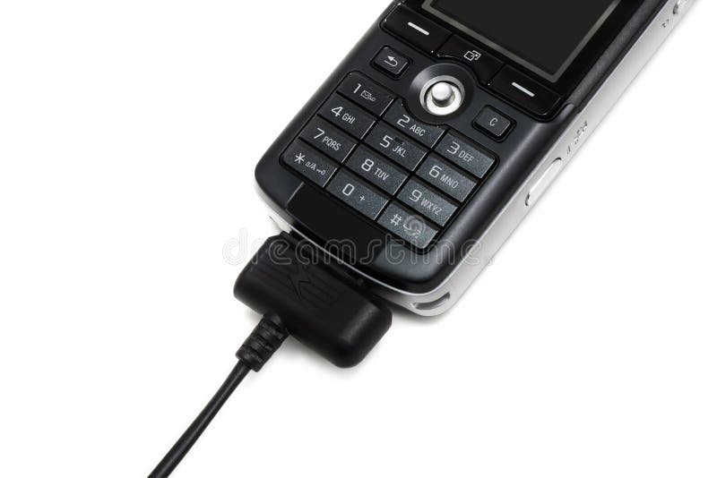 Mobile Phone Charging stock photo. Image of light, electricity - 2253054