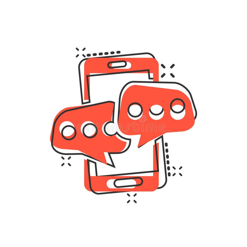 Phone Text Message Cartoon Stock Illustrations – 7,963 Phone Text ...