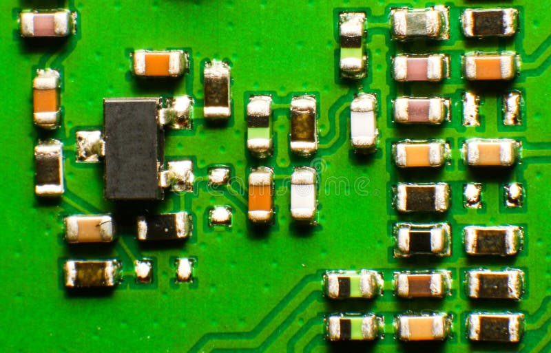 Mobile phone chip, macro stock image. Image of macro - 98575445